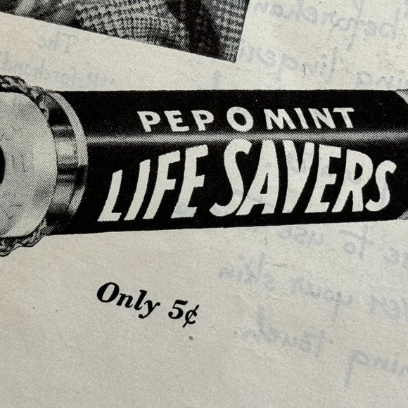 Life Savers | Art | 946 Vintage Life Savers Candy Print Ad Candy ...